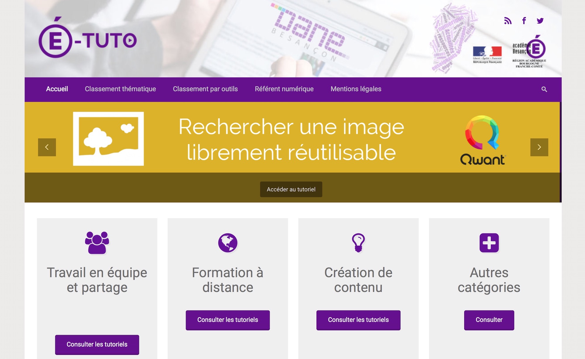 E-Tuto : des tutoriels pour des outils numériques – L'actualité de la ...